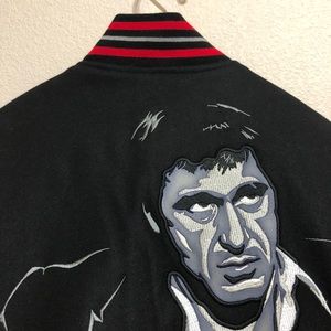 Scarface | Jackets & Coats | Scarface Mens Reversible Collectible ...